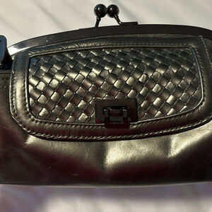 Perlina | Bags | Vintage Perlina Studio Metallic Clutch Purse Pockets ...